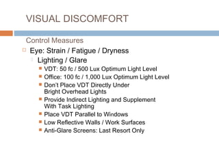 Visual display terminals ppt | PPT