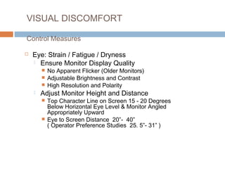 Visual display terminals ppt | PPT
