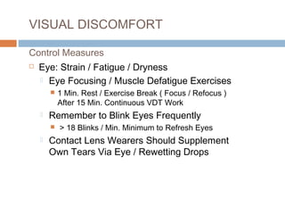 Visual display terminals ppt | PPT