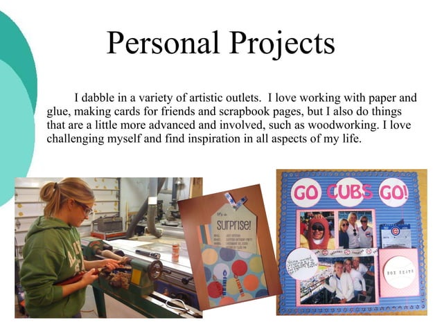 Visual Documentation Of My Creative Spectrum | PPT