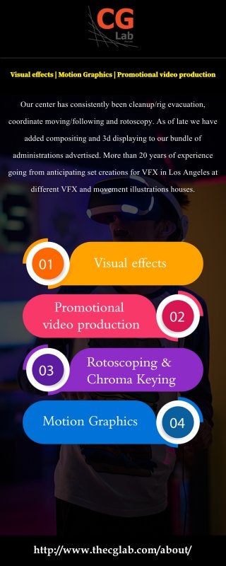 Visual effects | Motion Graphics | Promotional video production