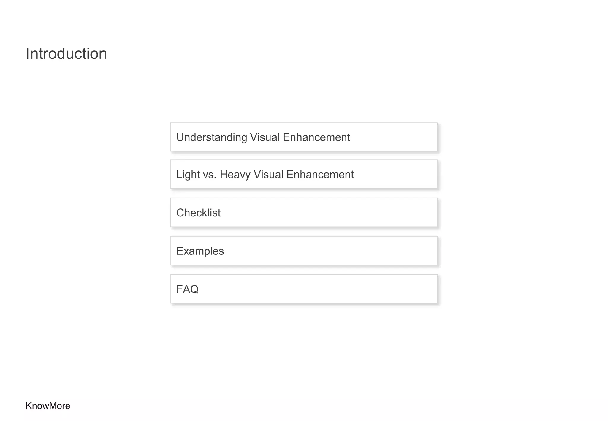 Visual enhancement | PPTX