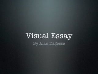 Visual Essay | PPT