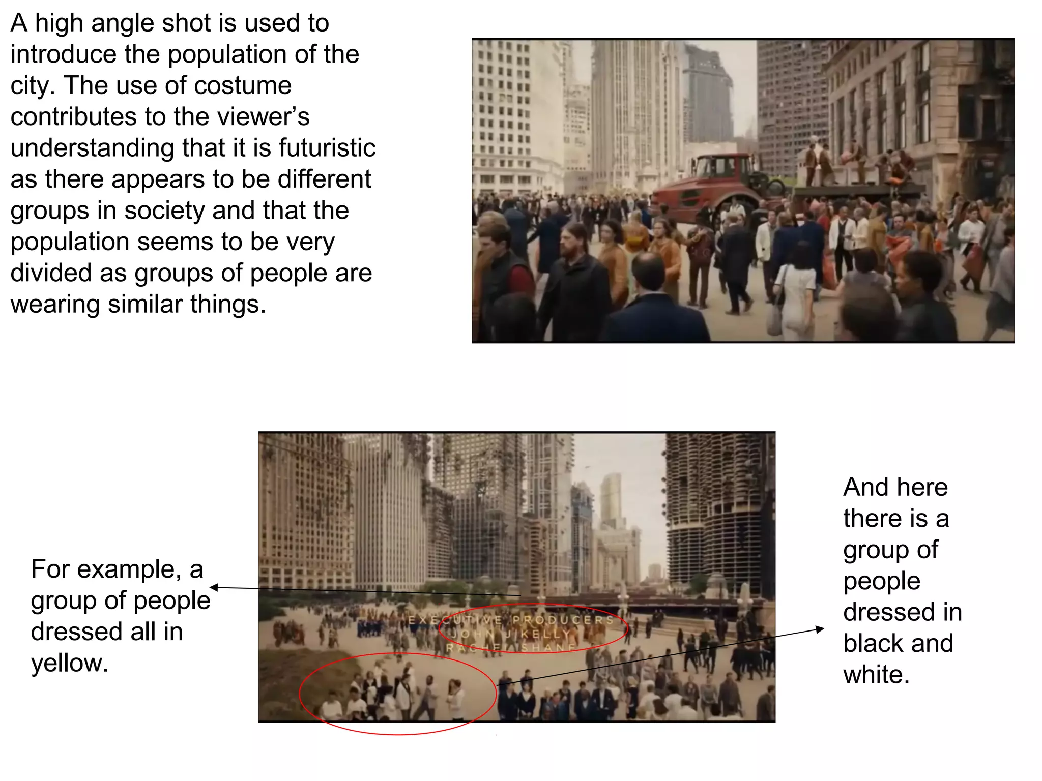 Visual essay close analysis of the opening of divergent | PPT