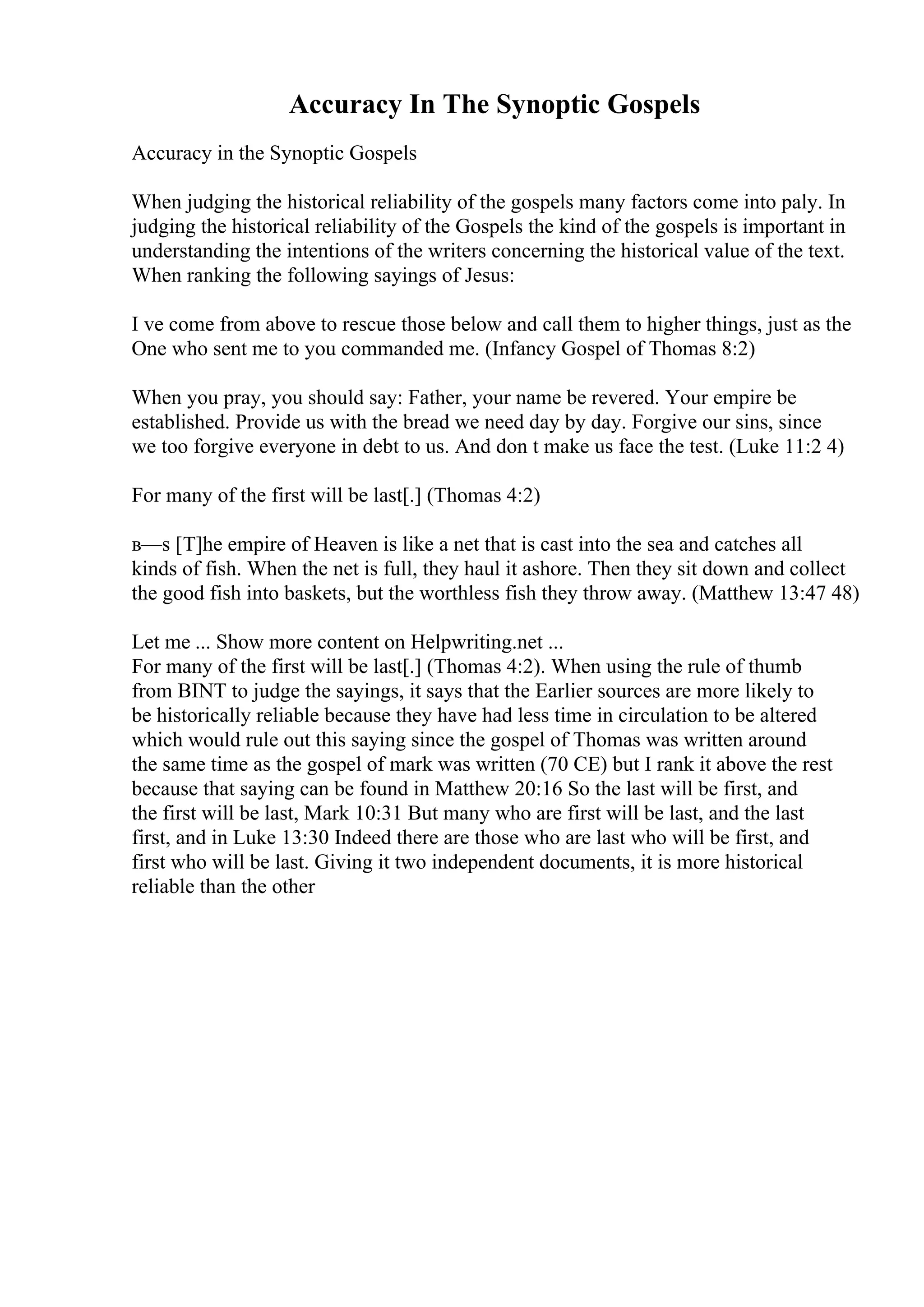 Visual Essay Example | PDF