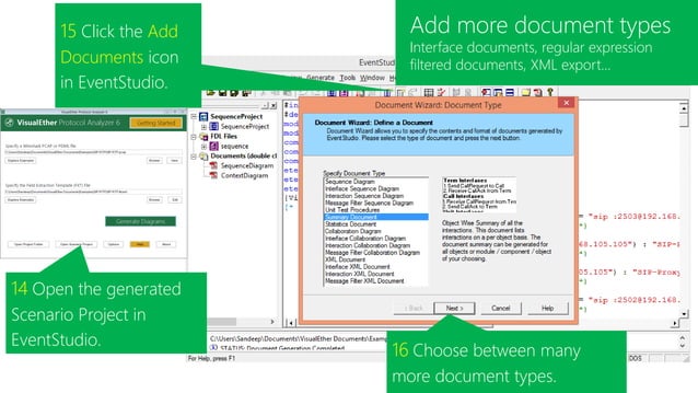 Convert Wireshark PCAP Files to Sequence Diagrams | PPTX | Desktop ...
