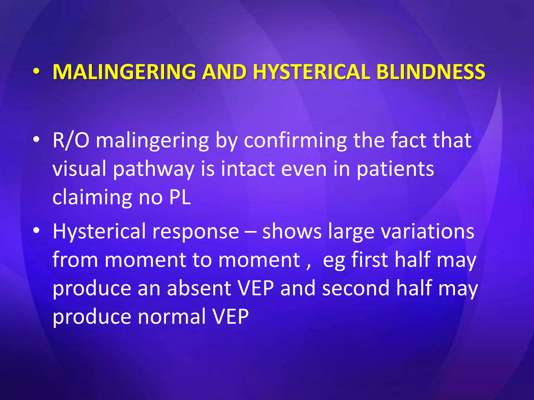 Visual evoked potential | PPTX