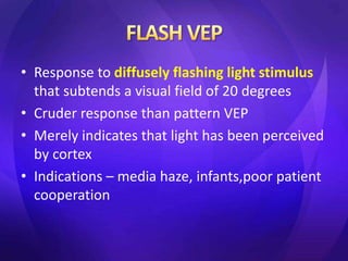 Visual evoked potential | PPTX