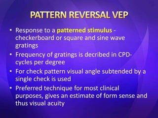 Visual evoked potential | PPTX
