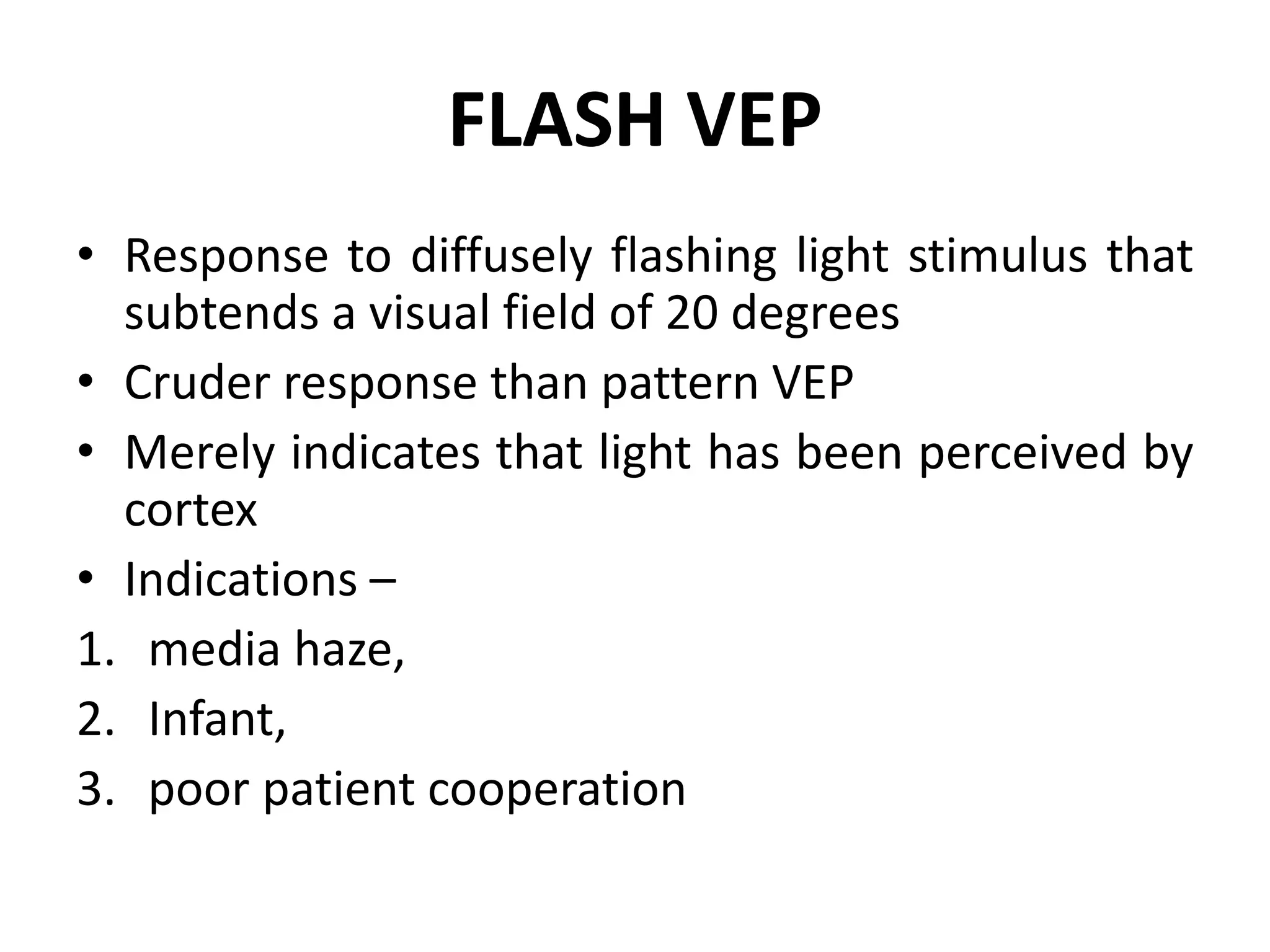 Visual evoked potentials | PPTX