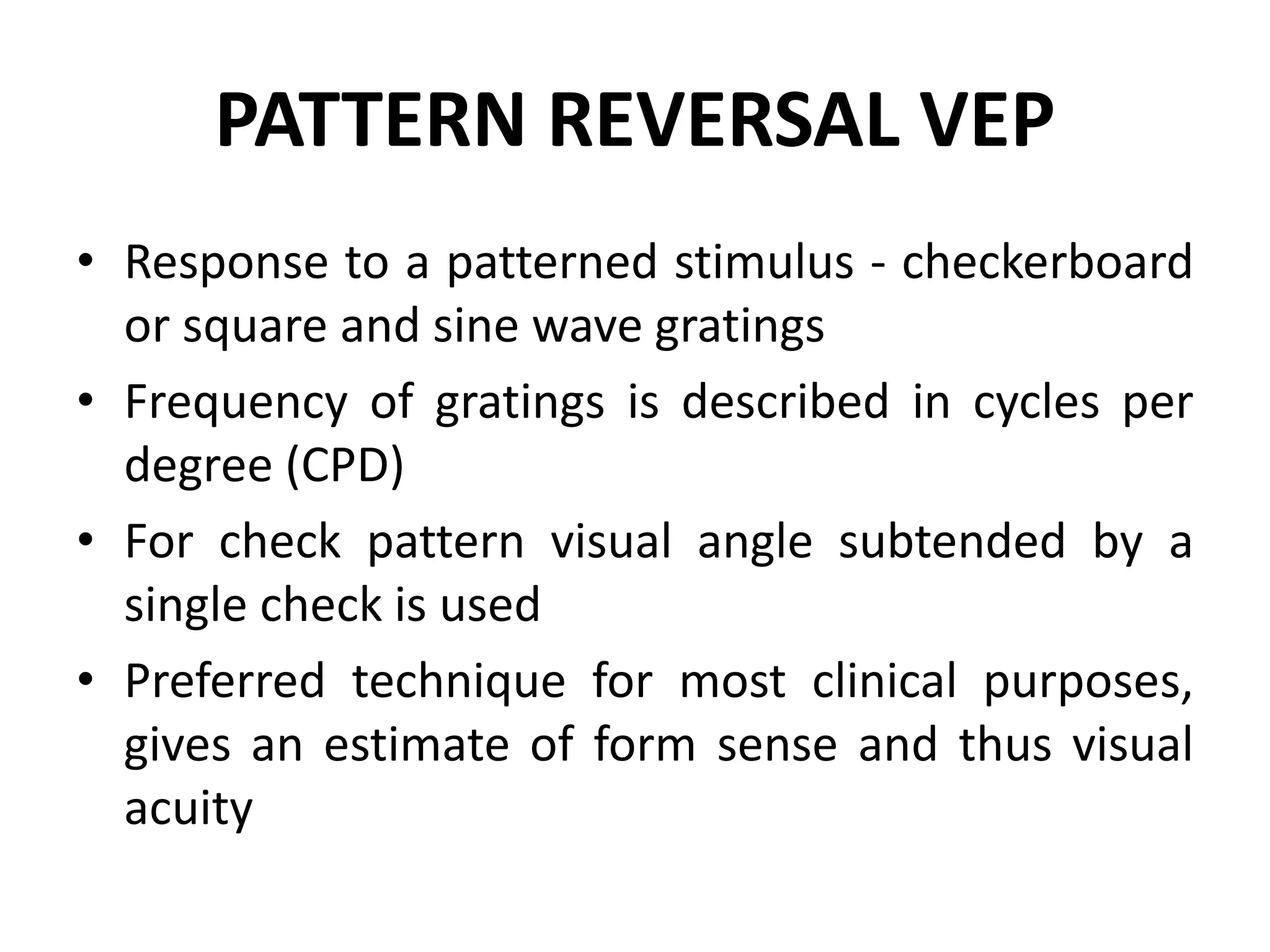 Visual evoked potentials | PPTX