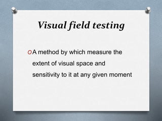 Visual field | PPTX