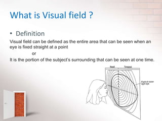 Visual field evaluation | PPTX
