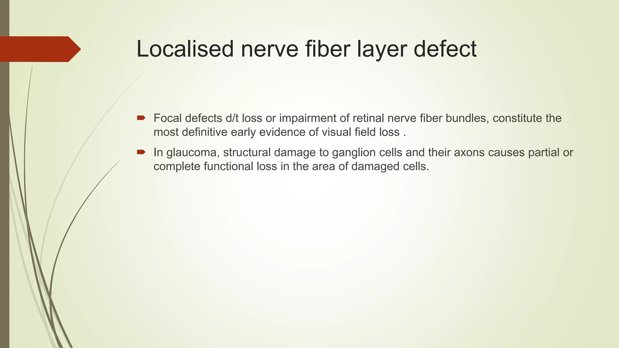 Visual field assessment,optic nerve changes and retinal changes | PPTX
