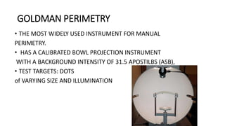 Visual field basics & interpretation | PPTX | Eye and Vision Conditions ...
