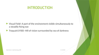 VISUAL FIELD CHANGES IN GLAUCOMA by dr nanish.pptx
