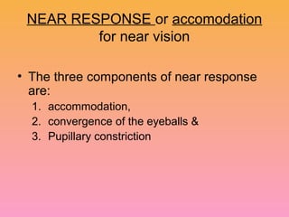 Visual field defects and light reflex | PPT