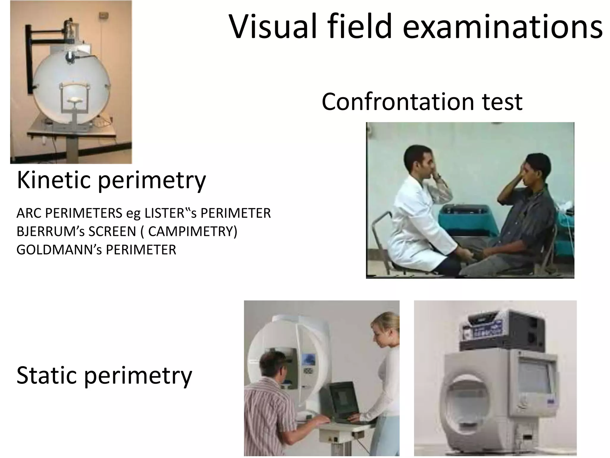 Visual field examination | PPTX