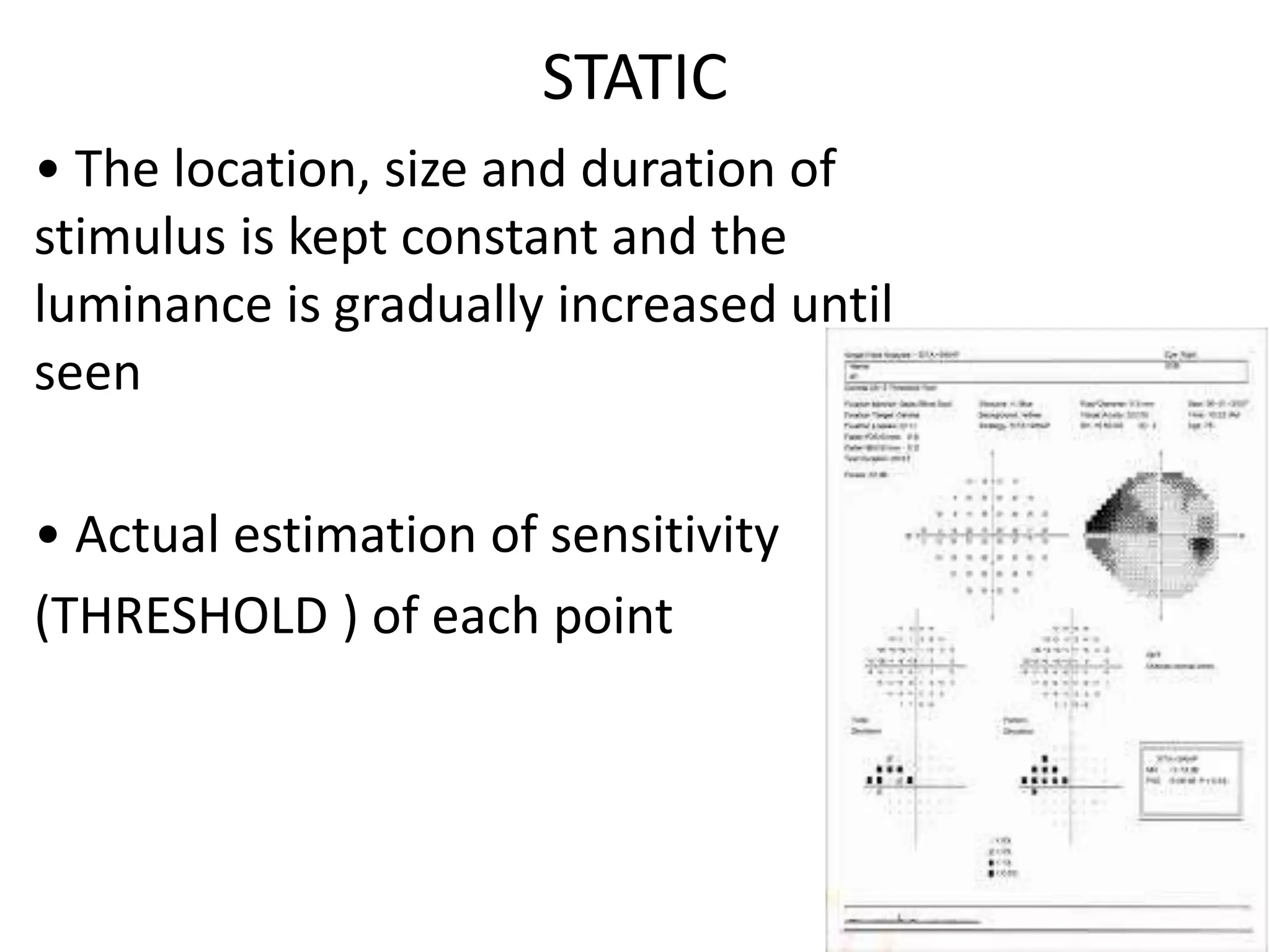 Visual field examination | PPTX