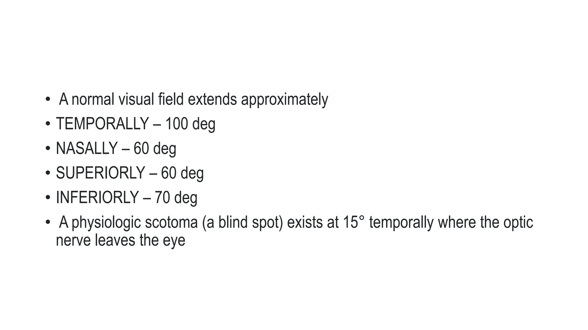 VISUAL FIELDS and perimetry interpretation | PPTX