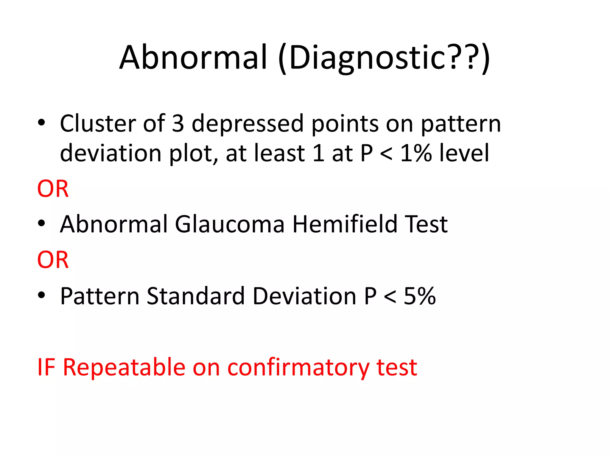 Interpretation of visual fields with special reference to octopus | PDF