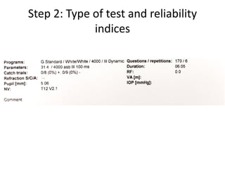 Interpretation of visual fields with special reference to octopus | PDF