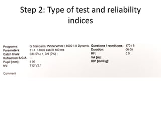 Interpretation of visual fields with special reference to octopus | PDF