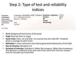 Interpretation of visual fields with special reference to octopus | PDF