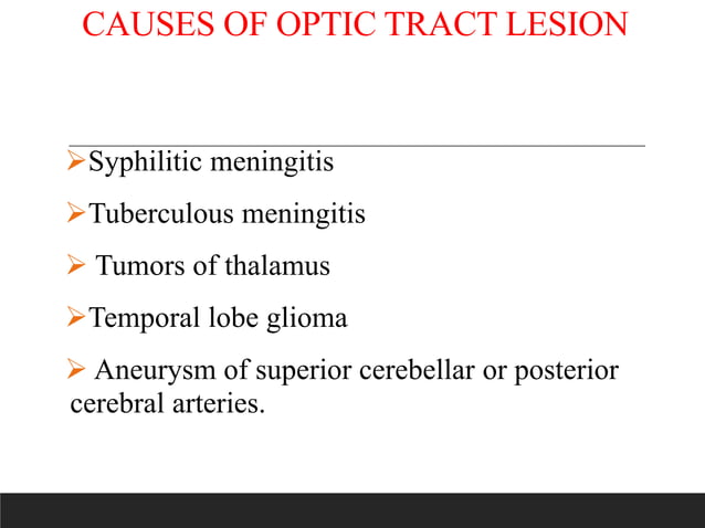visual fields in neuro ophthalmology-part 1 | PPT