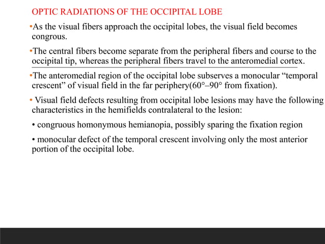 visual fields in neuro ophthalmology-part 1 | PPT