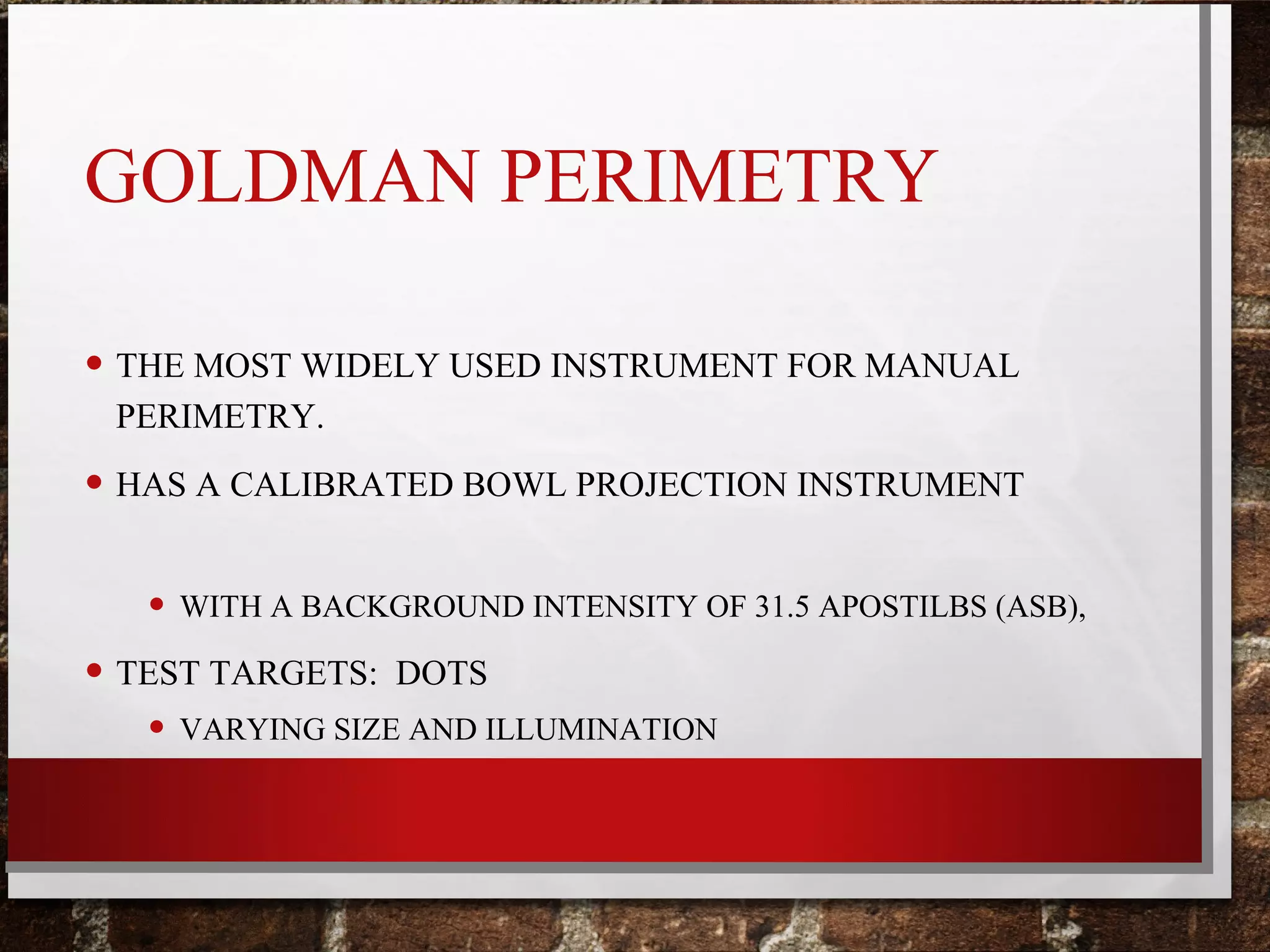 Visual field testing and interpretation | PPT