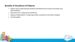 Visualforce Custom Design Patterns | PPT