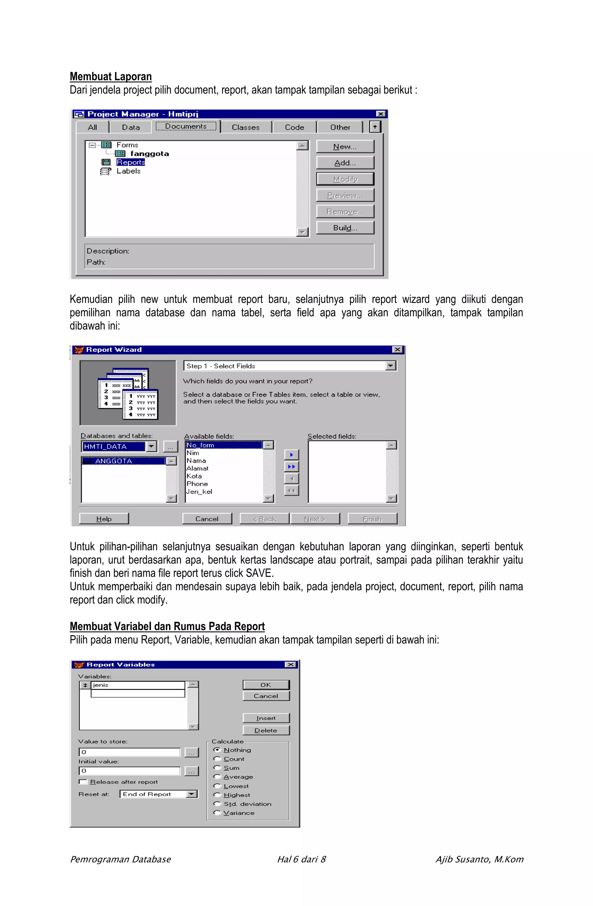 Visual fox pro | PDF