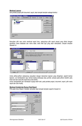 Visual fox pro | PDF