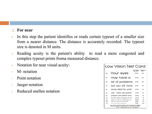 Visual function assessment in low vision | PDF