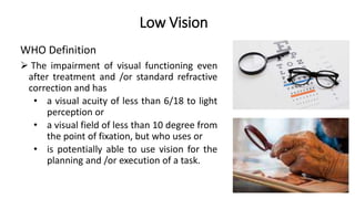 Visual function in LV patients.pptx