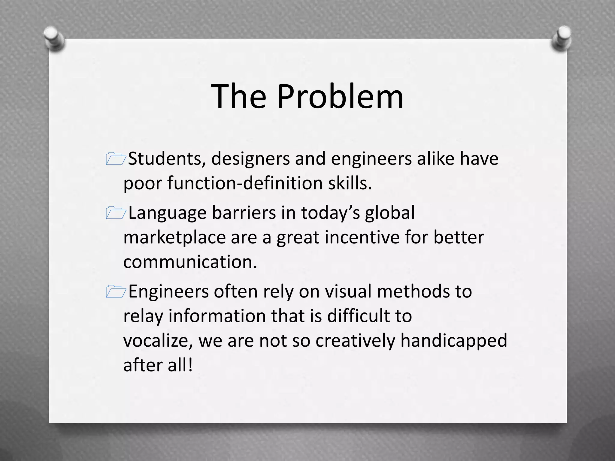 Open 2013: A New Creativity Tool: Visual function mapping | PPTX