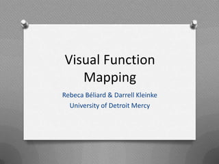 Open 2013: A New Creativity Tool: Visual function mapping | PPTX
