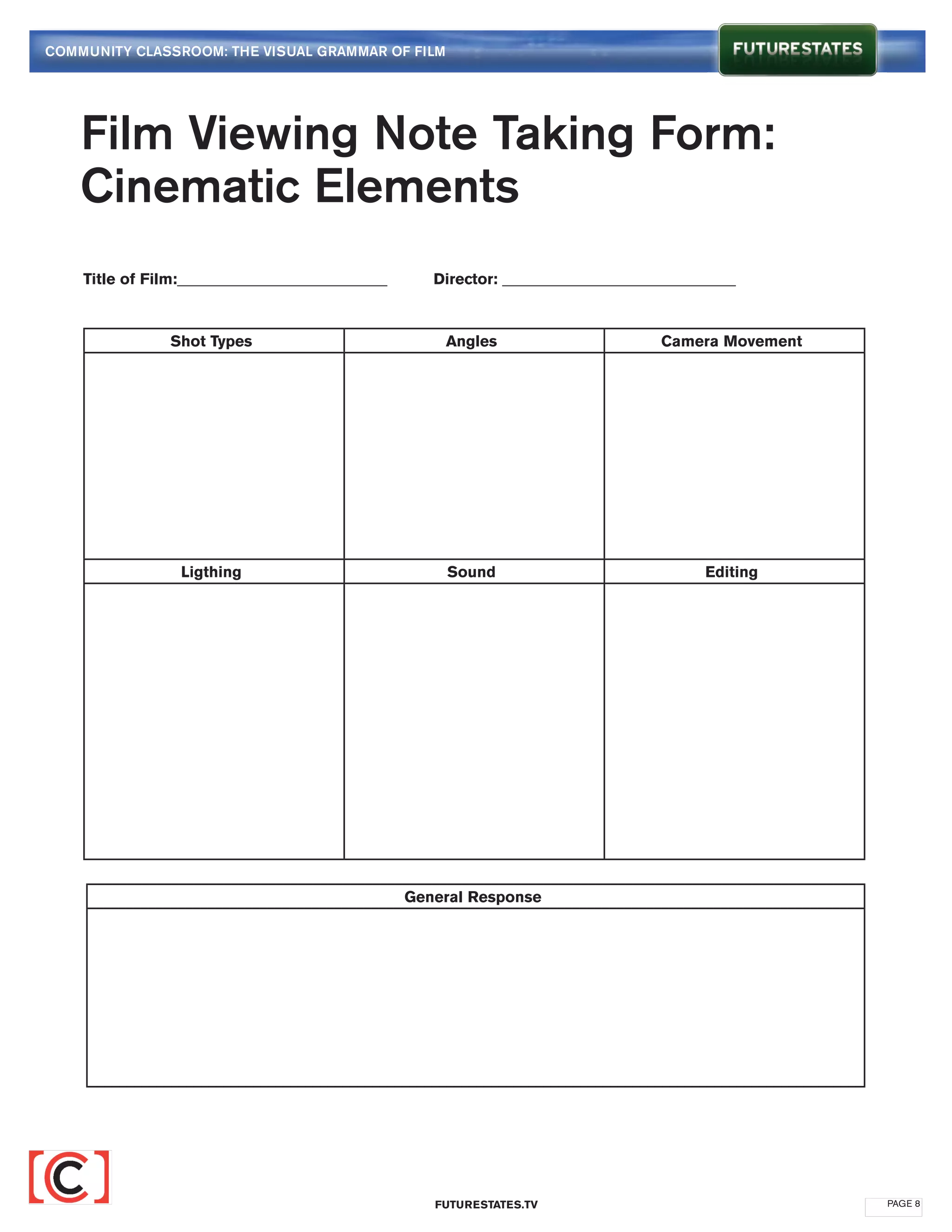 Visual grammar of_film_lesson_plan | PDF