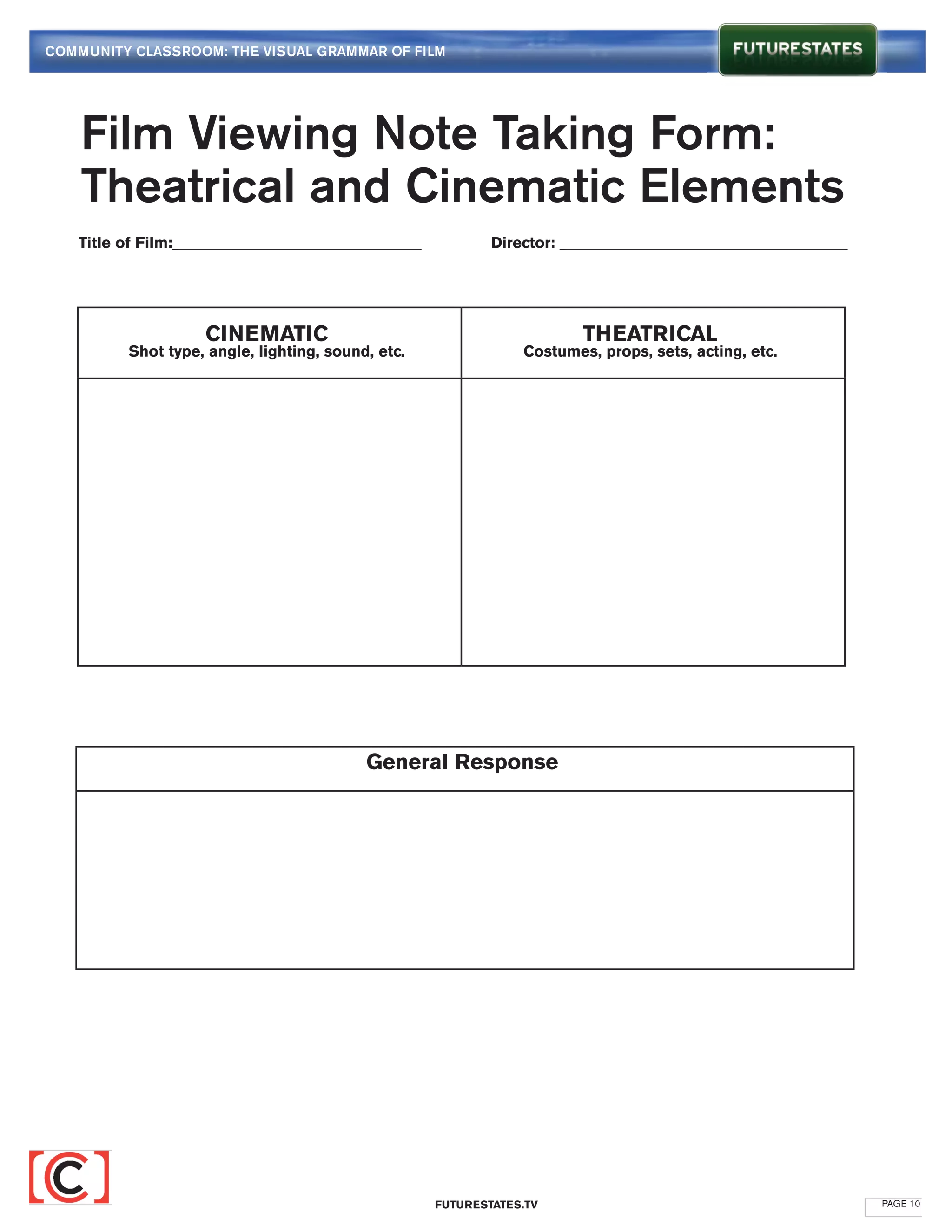 Visual grammar of_film_lesson_plan | PDF