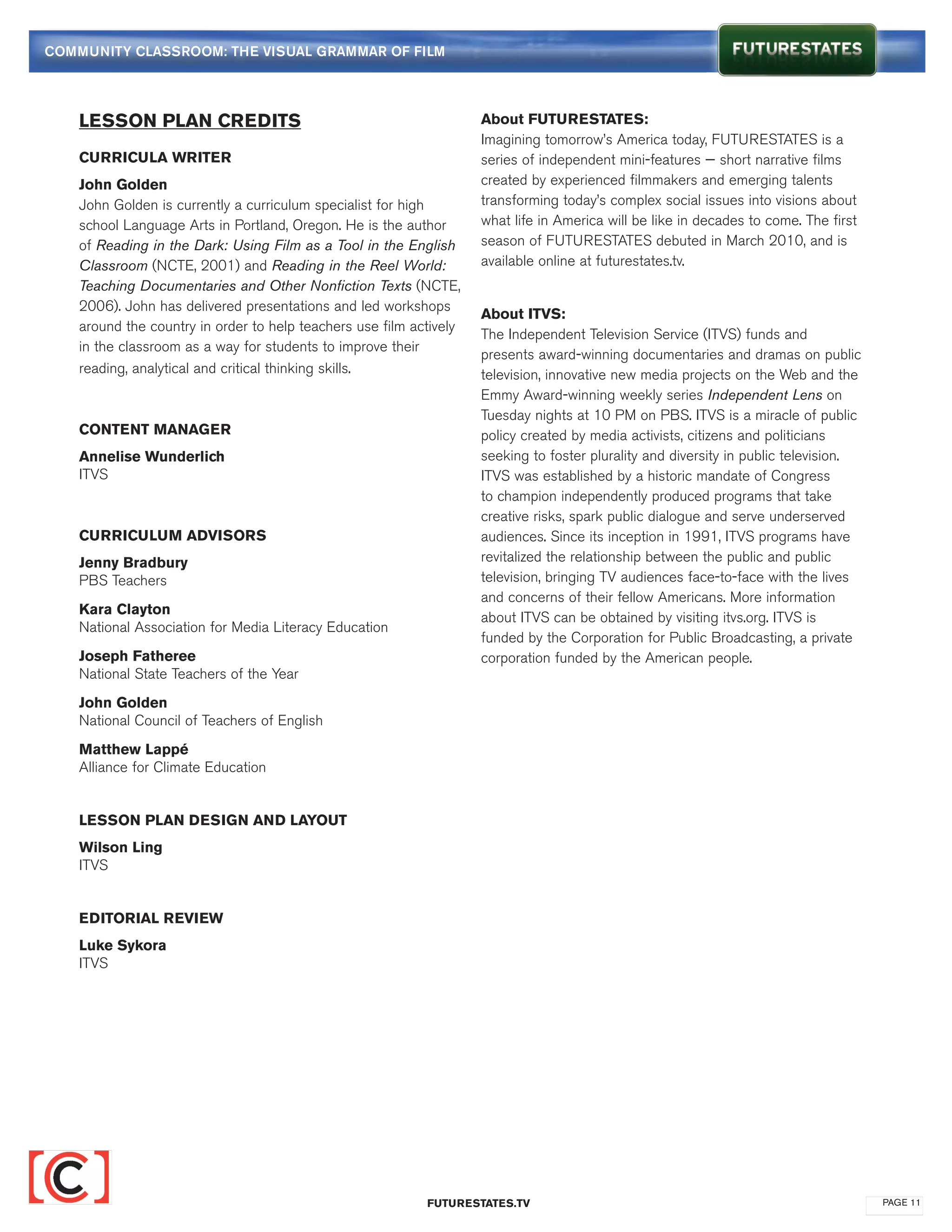 Visual grammar of_film_lesson_plan | PDF