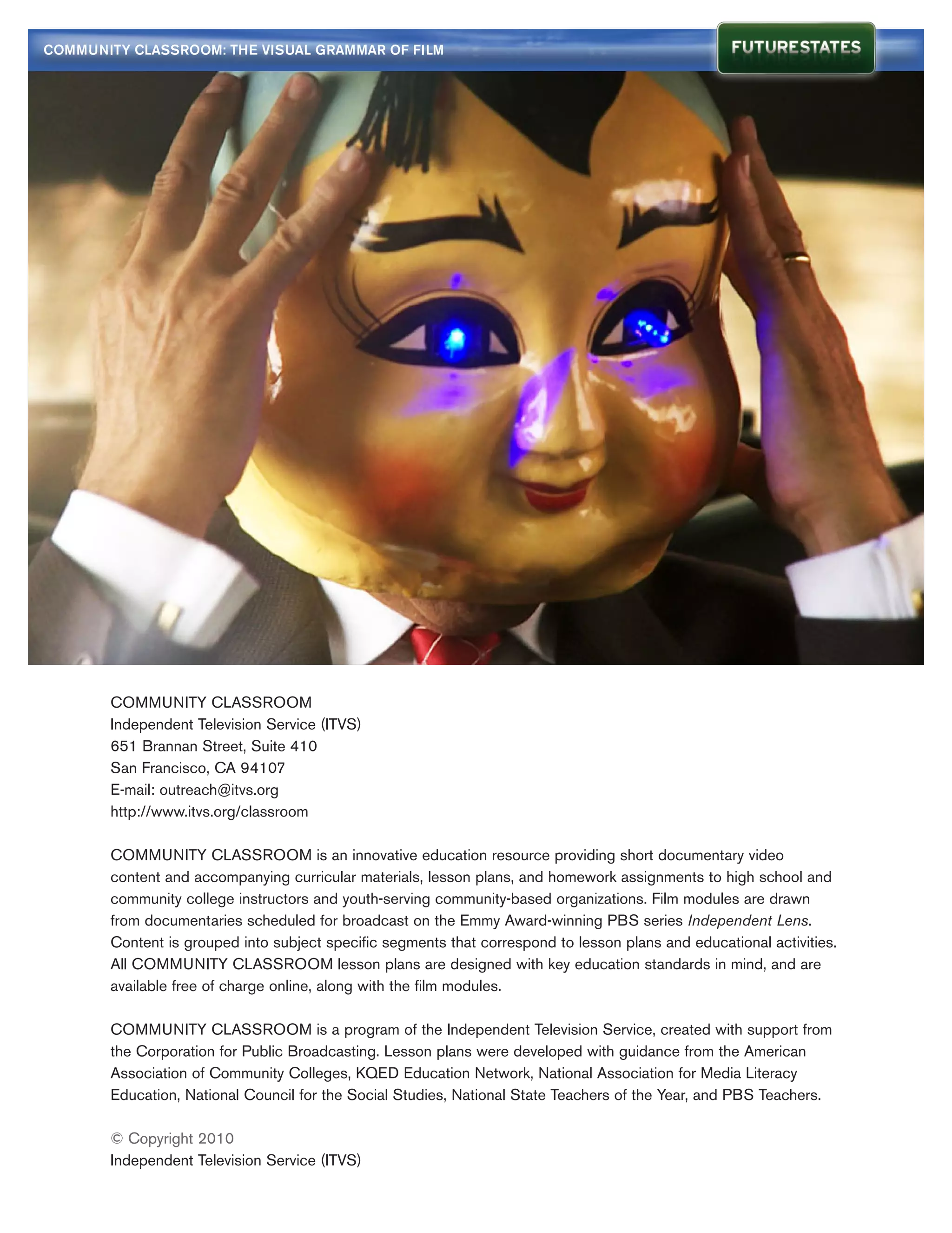 Visual grammar of_film_lesson_plan | PDF