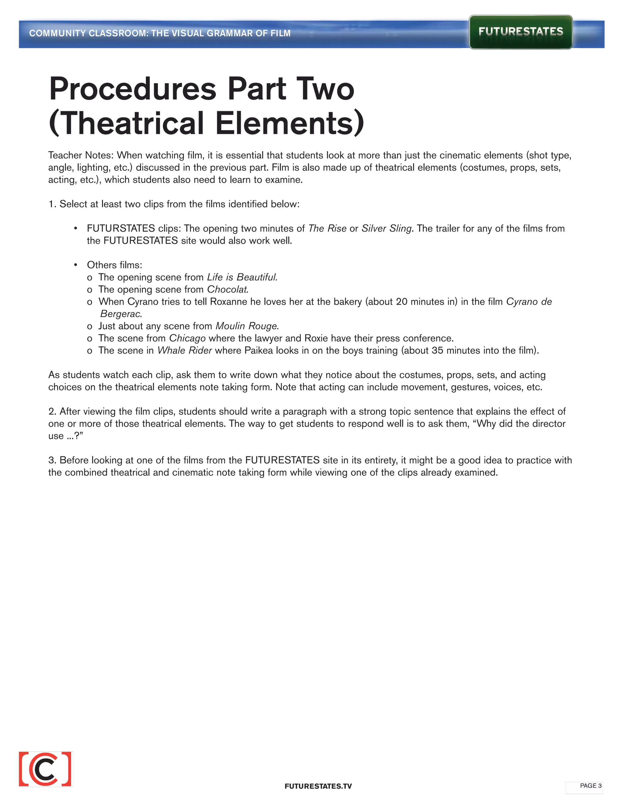 Visual grammar of_film_lesson_plan | PDF