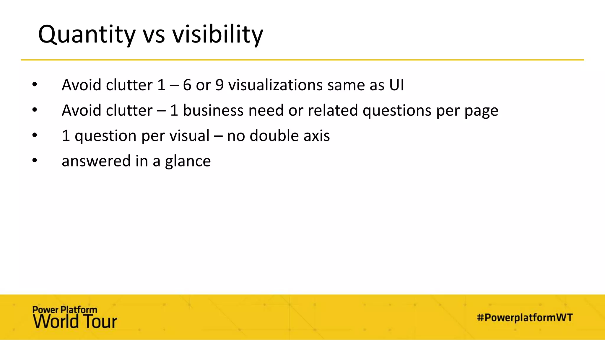 Visual guidance for power bi toronto pbi tour (1) | PPTX