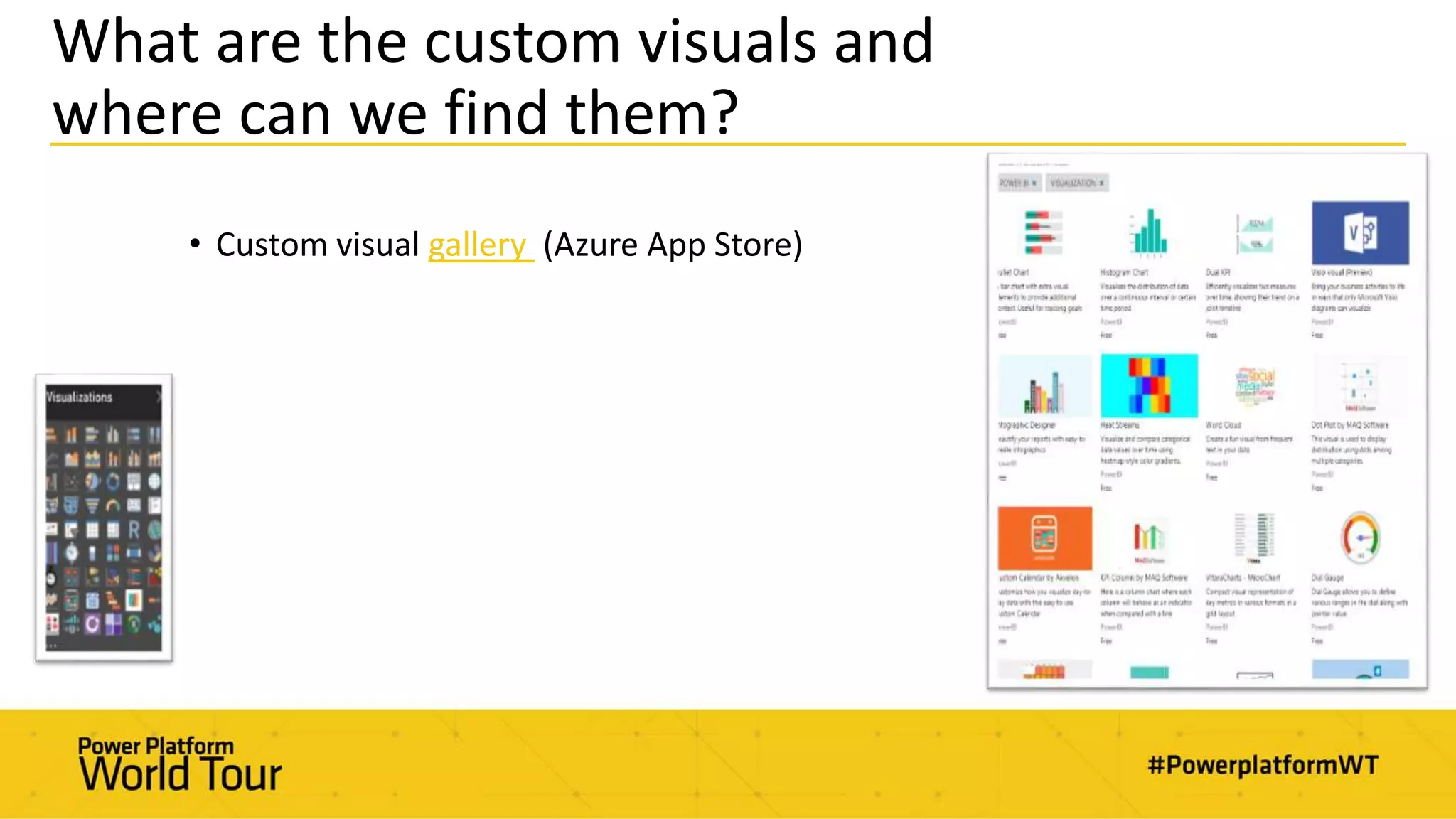 Visual guidance for power bi toronto pbi tour (1) | PPTX