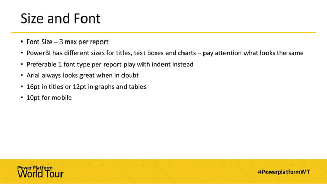 Visual guidance for power bi toronto pbi tour (1) | PPT