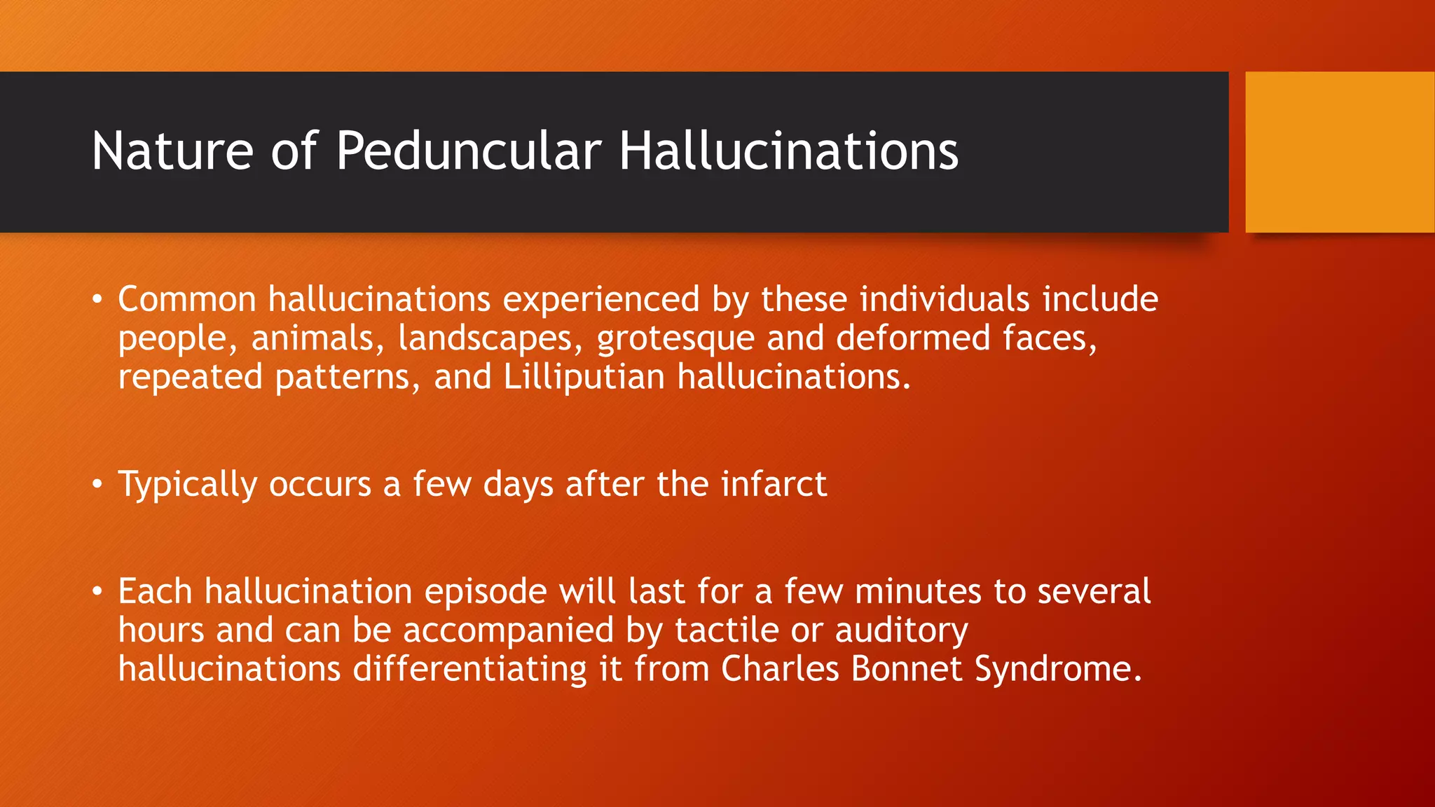 Visual hallucinations | PPTX