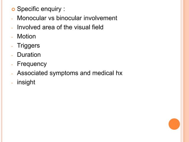 Visual hallucinations: Differential diagnosis & treatment | PPT