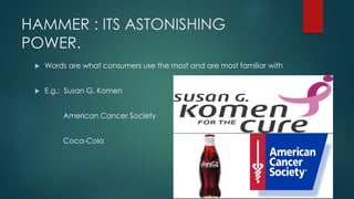 Visual hammer - Nail your Brand | PPTX