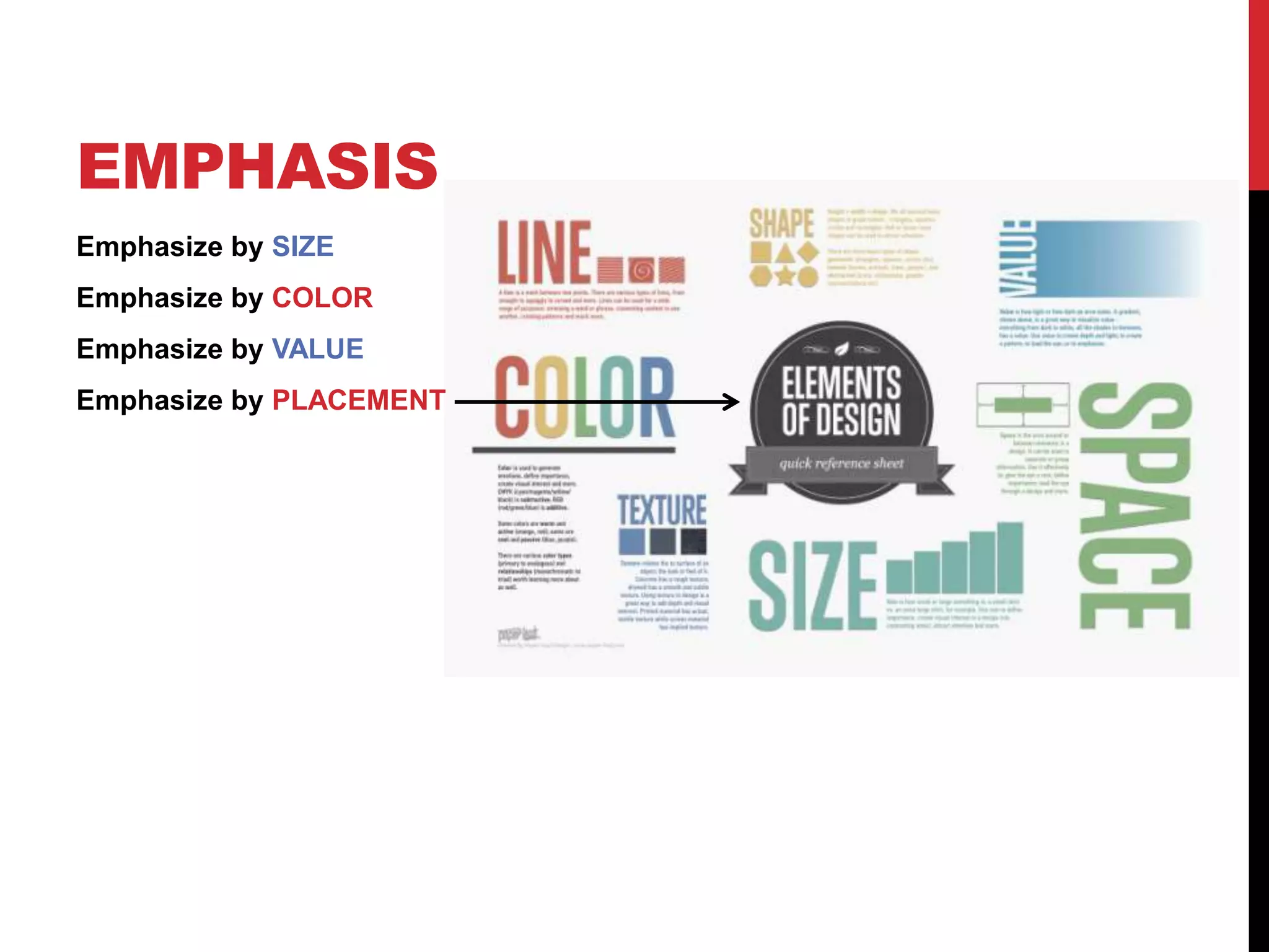 Visual hierarchy & emphasis | PPTX | Science